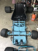Our two Karts: one streaker fun wheels Kart and the Grasshopper BKS ...